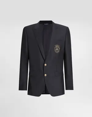 Dolce & Gabbana Single-breasted Jacket With Patch