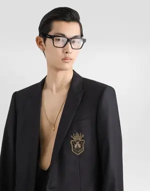 Dolce & Gabbana Single-breasted Jacket With Patch