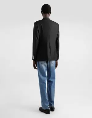 Dolce & Gabbana Single-breasted Martini-fit Jacket With Patch