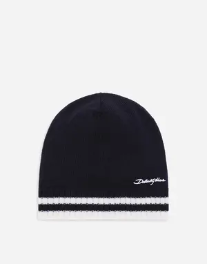 Dolce & Gabbana Knit Hat - Blue