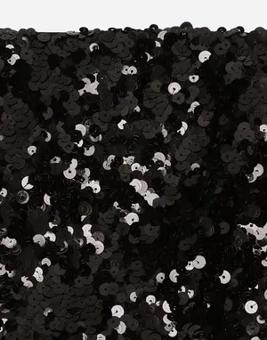 Dolce & Gabbana Sequined Crop Top