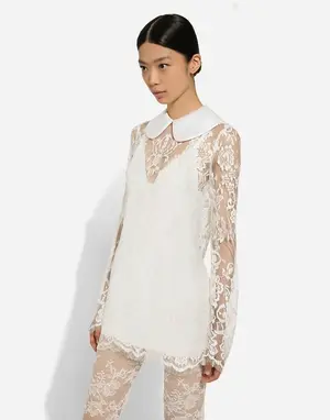 Dolce & Gabbana Chantilly Lace Dress