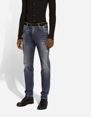 Dolce & Gabbana Slim-fit Stretch Denim Jeans