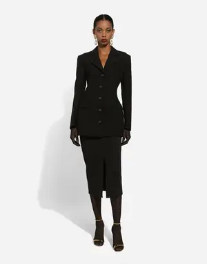 Dolce & Gabbana Long Single-breasted Dolce-fit Jacket