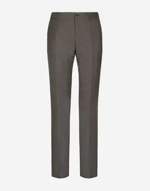 Dolce & Gabbana Stretch Flannel Trousers