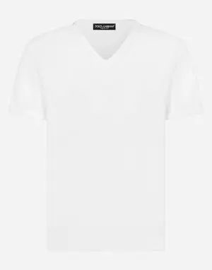 Dolce & Gabbana T-shirt Aus Baumwolle - White