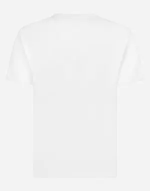 Dolce & Gabbana T-shirt Aus Baumwolle - White