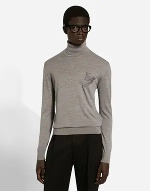 Dolce & Gabbana Cashmere Turtleneck Sweater