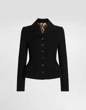 Dolce & Gabbana Single-breasted Virgin Wool Jacket