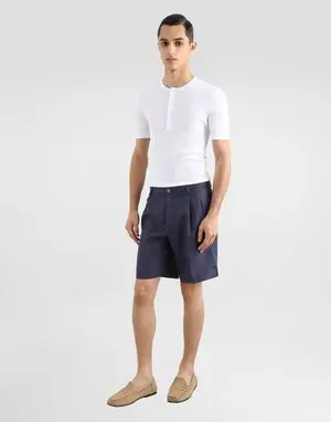 Dolce & Gabbana Tailored Linen Shorts