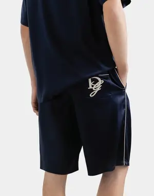 Dolce & Gabbana Silk Satin Shorts