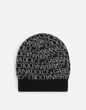 Dolce & Gabbana Jacquard Knit Hat - Multicolor