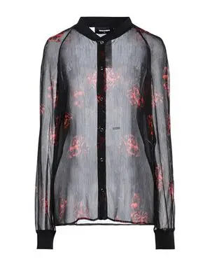 Dsquared2 Floral Print Chiffon Shirt