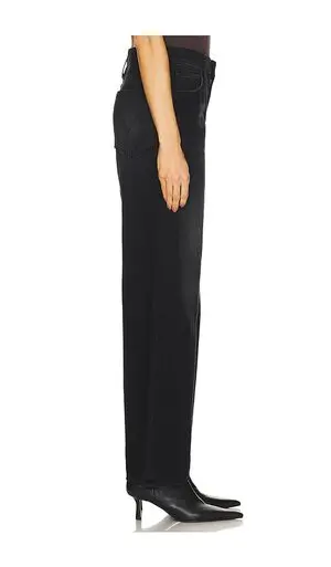 MOTHER The Spinner Zip Sneak Jeans