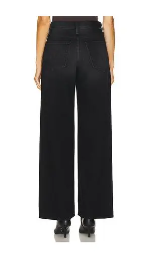MOTHER The Spinner Zip Sneak Jeans