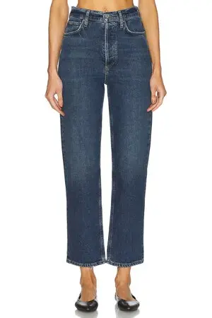 AGOLDE 90's Pinch Waist Crop Jeans - Solace