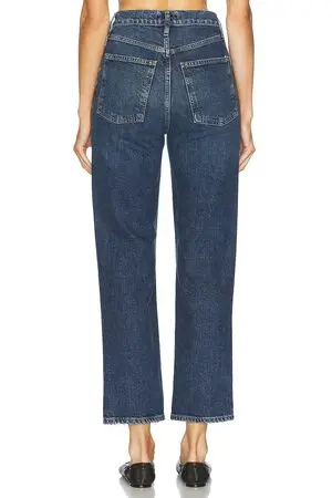 AGOLDE 90's Pinch Waist Crop Jeans - Solace