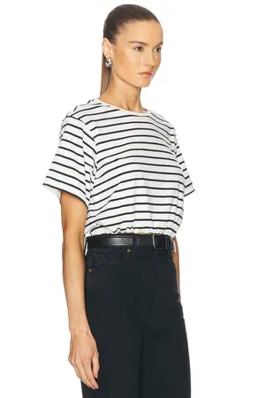 Simkhai Jojo Cropped Tee - Midnight Stripe