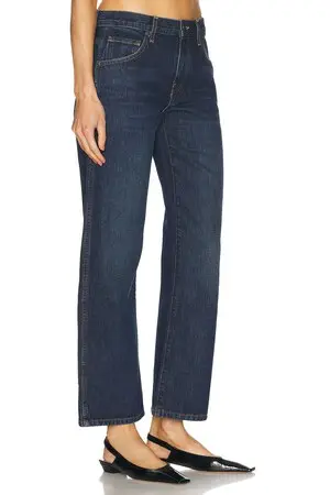 Khaite Kerrie Straight Leg Jeans