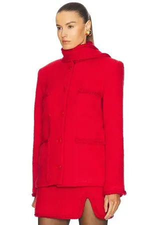 ROWEN ROSE Short Coat With Pockets