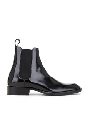 Saint Laurent Square Toe Boots For Men