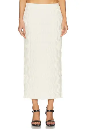 Bottega Veneta Ribbed Skirts