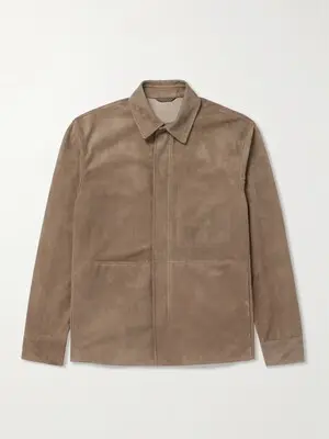 Loro Piana Kim Suede Overshirt