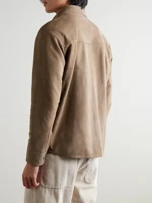 Loro Piana Kim Suede Overshirt