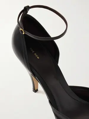 THE ROW Liisa D'orsay Leather Pumps