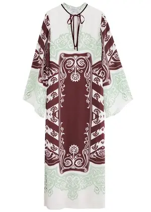 Lug Von Siga Lilah Printed Maxi Dress