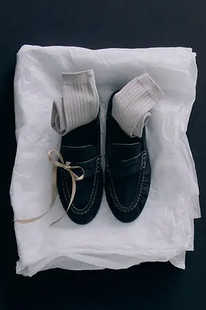 LE BON SHOPPE Ribbed Cotton-blend Socks - Stone