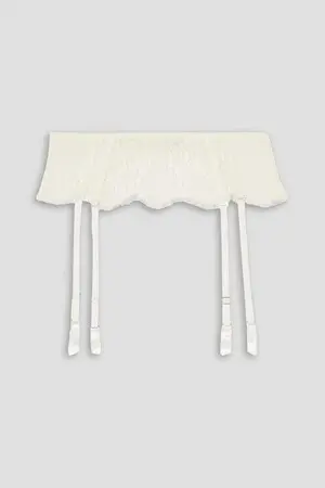 I.D. Sarrieri A Night In Marrakech Lace Suspender Belt - Off-white