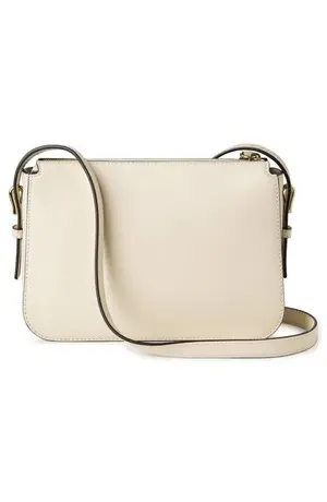 Mulberry Clovelly Leather Crossbody Bag - Eggshell