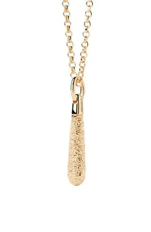 PDPAOLA Popcorn Large Drop Pendant - Gold