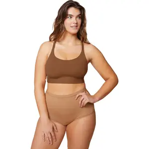 HARPER WILDE Bliss Racerback Bralette Brown