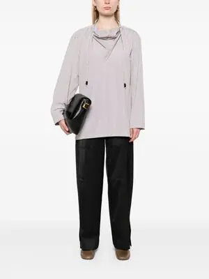 JIL SANDER Silk Twill Trousers