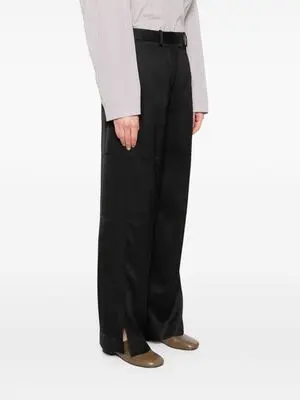 JIL SANDER Silk Twill Trousers