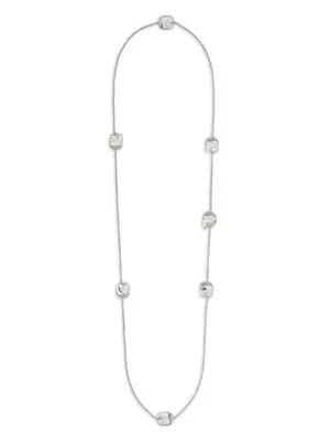 FERRAGAMO Vara Long Necklace - Silver
