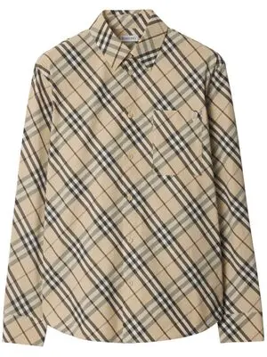 Men's Burberry Check Shirts