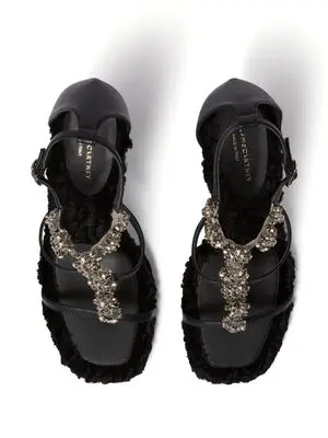 Stella McCartney Crystal-embellished Sandals