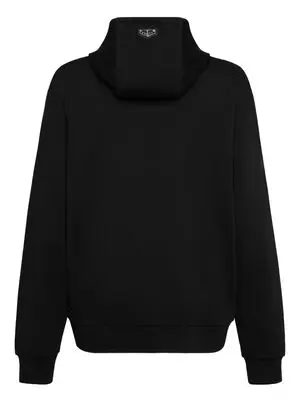 Philipp Plein Logo Teddy Hoodie