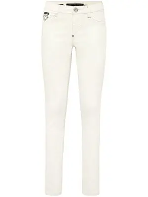 Philipp Plein Crystal-heart Jeans