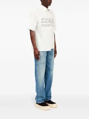 MAISON MARGIELA Asymmetric Poplin Shirt