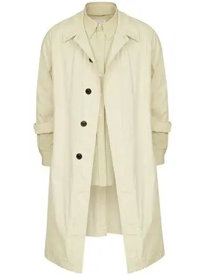 MAISON MARGIELA Layered Trench Coat - Neutrals