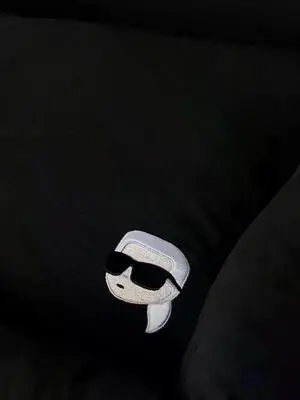 Karl Lagerfeld Logo-embroidered Dog Bed