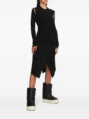 Rick Owens Raw-cut A-line Skirt