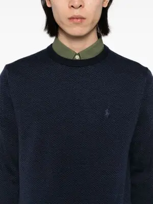 Polo Ralph Lauren Jacquard Sweater - Blue