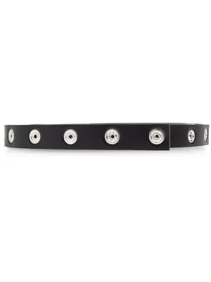 Attico Leather Belt - Black