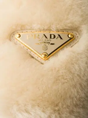 Prada Shearling Earmuffs