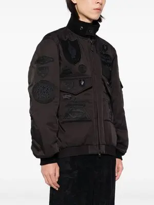 Sacai Logo Badge Bomber Jacket